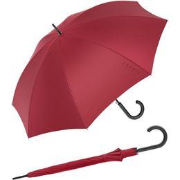 Esprit Langregenschirm Damen-Herren Regenschirm mit Automatik