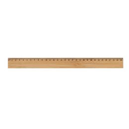 Livepac Office Lineal 5x Holz-Lineal aus Bambus / Länge: 30cm