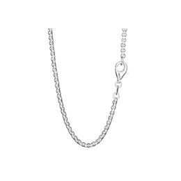 NKlaus Silberkette Collier 55cm Erbskette rund aus 925 Silber Damen H (1 Stück)