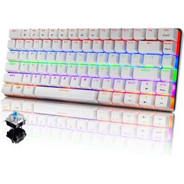 CROSS ZEBRA Regenbogen LED Hintergrundbeleuchtung Gaming-Tastatur (Anti-Ghosting-Technologie