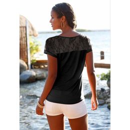 Lascana Shirt female Black size 32/34