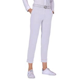 Brax 7/8-Hose Brax 7/8 Hose Maron weiß Slim Fit Ultra Light Baumwoll-Stretch