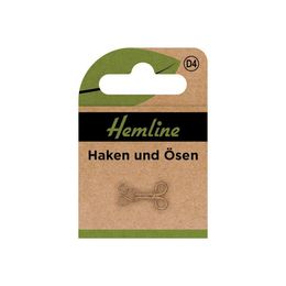 Hemline Knopf Haken und Ösen #3