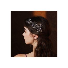 AUKUU Diadem Retro Retro Haarschmuck für die Braut exquisite handbesetzte