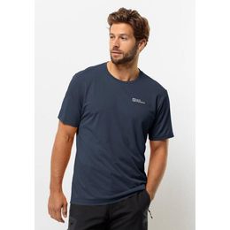 Jack Wolfskin T-Shirt DELGAMI S/S M, blau
