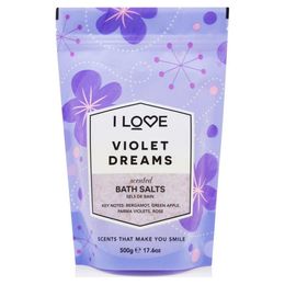 I Love... Badesalz Violet Dreams Bath Salts 500g