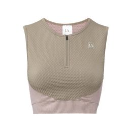 active by Lascana LASCANA ACTIVE Top Damen Gr&ouml;&szlig;e S khaki / rosa