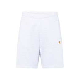Carhartt Work In Progress Carhartt WIP Shorts 'Chase' Herren Größe 33 goldgelb / hellgrau