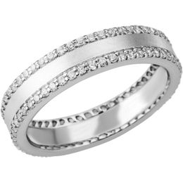 Firetti Fingerring Schmuck Geschenk Silber 925 Silberring Ring, mit Zirkonia (synth), silberfarben