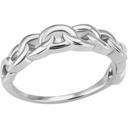 Firetti Fingerring Schmuck Geschenk Silber 925 Silberring Ring Kettenglieder, silberfarben