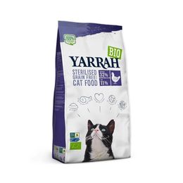 Yarrah Bio Katzenfutter Getreidefrei für sterilisierte Katzen, 700 g