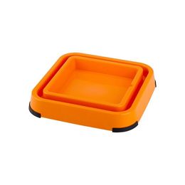 LickiMat Outdoor Keeper für Schleckmatten, 31 cm, orange