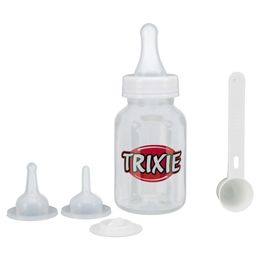 Trixie Saugflaschen-Set für Welpen und Kitten, 120 ml, transparent/weiß