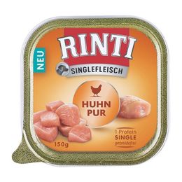Rinti Singlefleisch Pur Schale, 10 x 150 g Huhn Pur