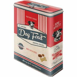 Nostalgic-Art Dog Food, Futterbehälter aus Metall, XL, 9 x 19 x 26 cm