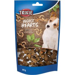 Trixie Insect Hearts Hundesnack, mit Mehlwürmern, 80 g