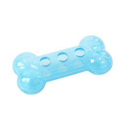 Buster Crunch Hundespielzeug, L, Bone, 15 cm, eisblau