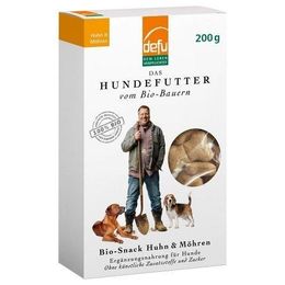 defu Hunde Bio-Snack Huhn & Möhren, 200 g