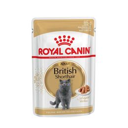 Royal Canin British Shorthair Adult Katzenfutter nass für Britisch Kurzhaar, 12 x 85g