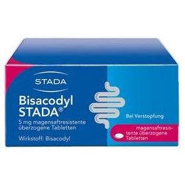 Bisacodyl STADA 5 mg magensaftres.überzog.Tabl. 100 St