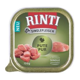 Rinti Singlefleisch Pur Schale, 10 x 150 g Pute Pur