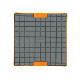 LickiMat Tuff Playdate Schleckmatte, orange, 20 x 20 cm