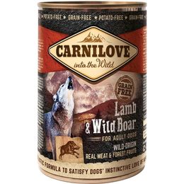 Carnilove Adult Hundefutter Lamb & Wild Boar, 6 x 400 g