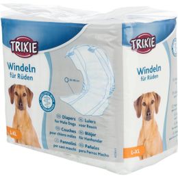 Trixie Hunde Windeln für Rüden, L–XL: 60–80 cm, 12 St.