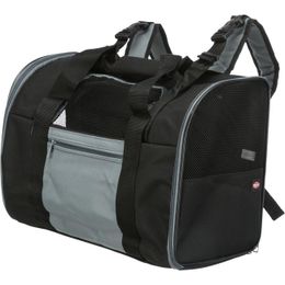 Trixie Hunderucksack Connor auch als Tragetasche verwendbar, 42x29x21cm, schwarz, grau