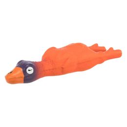 Trixie Ente Hundespielzeug mit Quietscher, 14 cm