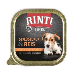Rinti Feinest Hundefutter, Geflügel & Reis 11 x 150 g