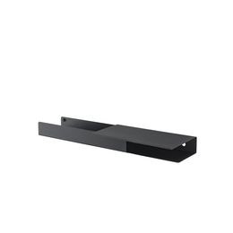 muuto - Folded Shelves Platform 62 x 5,4 cm, schwarz