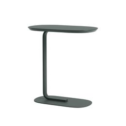 muuto - Relate Side Table, H 60,5 cm, dunkelgrün