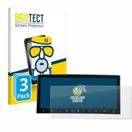 BROTECT Displayschutzglas Schutzglas für Ford Focus 2022 Sync 4 13.2", 3 Stück, Schutzfolie Display Schutz Glas Folie matt, weiß