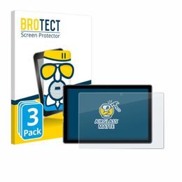 BROTECT Displayschutzglas Schutzglas für Yotopt L80-EEA, 3 Stück, Schutzfolie Display Schutz Glas Folie matt, weiß