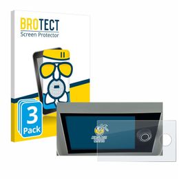 BROTECT Displayschutzglas Schutzglas für Volkswagen California 6.1, 3 Stück, Schutzfolie Display Schutz Glas Folie matt, weiß
