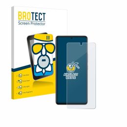 BROTECT Displayschutzglas Schutzglas für Vivo iQOO Neo 6, Schutzfolie Display Schutz Glas Folie matt, weiß