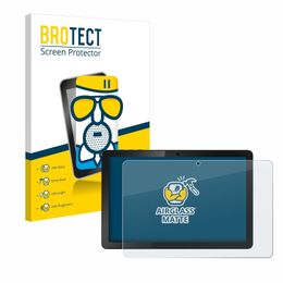 BROTECT Displayschutzglas Schutzglas für Tibuta E200 10.1", Schutzfolie Display Schutz Glas Folie matt, weiß