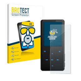 BROTECT Displayschutzglas Schutzglas für MUZXQII D16 (64GB), Schutzfolie Display Schutz Glas Folie matt, weiß