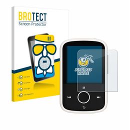 BROTECT Displayschutzglas Schutzglas für Majority MP3 16GB, Schutzfolie Display Schutz Glas Folie matt, weiß