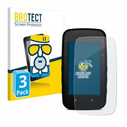 BROTECT Displayschutzglas Schutzglas für CompeGPS TwoNav Cross Plus, 3 Stück, Schutzfolie Display Schutz Glas Folie matt, weiß