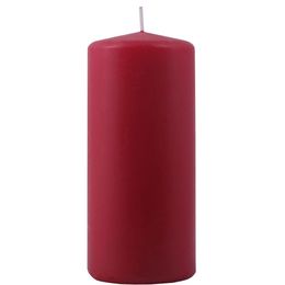 Diana Candles Stumpenkerze Stumpenkerze rubinrot Höhe 15 cm, Ø