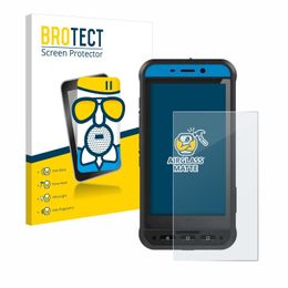 BROTECT Displayschutzglas Schutzglas für Ecom Smart-Ex 02 DZ2, Schutzfolie Display Schutz Glas Folie matt, weiß