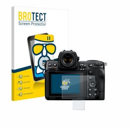 BROTECT Displayschutzglas Schutzglas für Nikon Z 8 (Display + Schulterdisplay), Schutzfolie Display Schutz Glas Folie matt, weiß