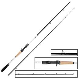 Monkey Lures by Big L Baitcasterrute Monkey Lures 240cm 10-45g Solution Cast Rute - Baitcaster Spinnrute