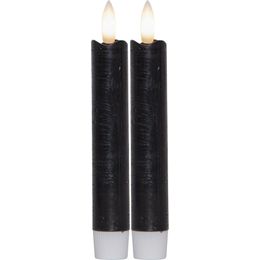 STAR TRADING LED-Kerze Flamme (1-tlg), schwarz