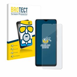 BROTECT Displayschutzglas Schutzglas für ZTE Blade A73, Schutzfolie Display Schutz Glas Folie matt, weiß