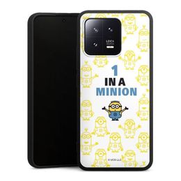 DeinDesign Handyhülle Minions Ich – Einfach unverbesserlich Bob 1 in a Minion, Xiaomi 13 Silikon Hülle Premium Case Handy Schutzhülle, schwarz