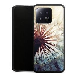 DeinDesign Handyhülle Pusteblume Fotografie Blumen Dandelion 1, Xiaomi 13 Silikon Hülle Premium Case Handy Schutzhülle, schwarz