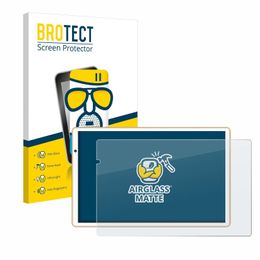 BROTECT Displayschutzglas Schutzglas für Facetel Q3, Schutzfolie Display Schutz Glas Folie matt, weiß